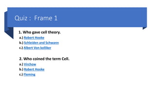 Cell structure and Function | PPTX