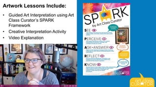 SPARKed art by Art Class Curator -- Homeschool Art Appreciation Course ...