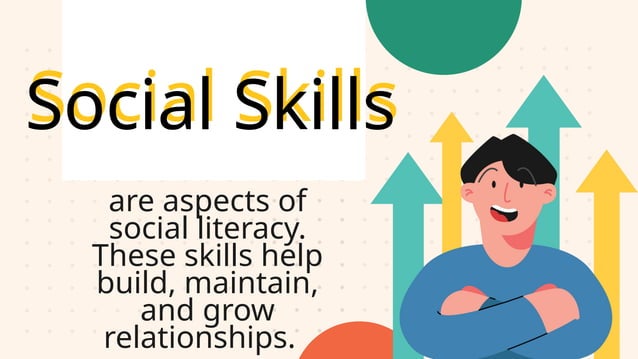 PPT for Social Literacy and skill - definition and types | PPTX