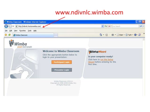 Introduction to Wimba Classroom | PPTX