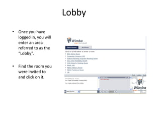 Introduction to Wimba Classroom | PPTX