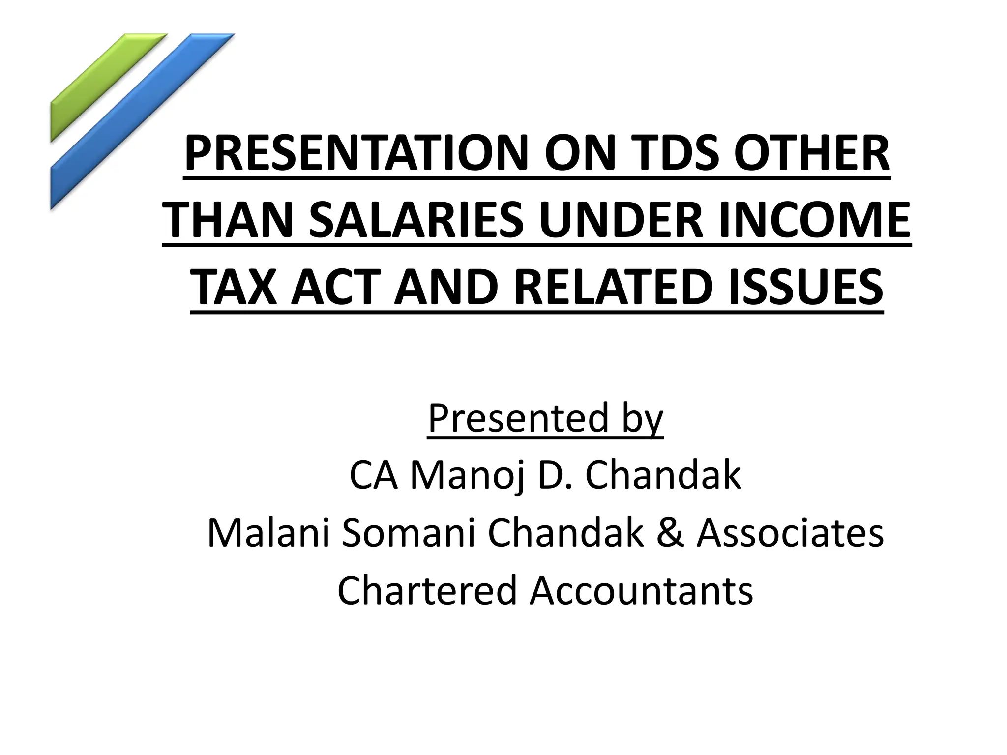 Tax deducted at source.................. | PDF