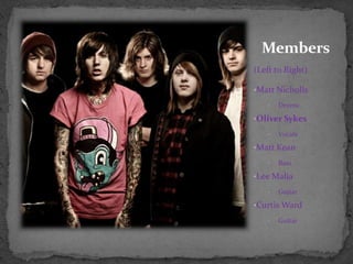 Bring Me The Horizon Members Names
