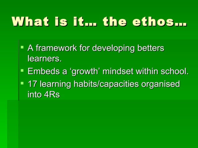 Building Learning Power | PPT | Primary Education | Education