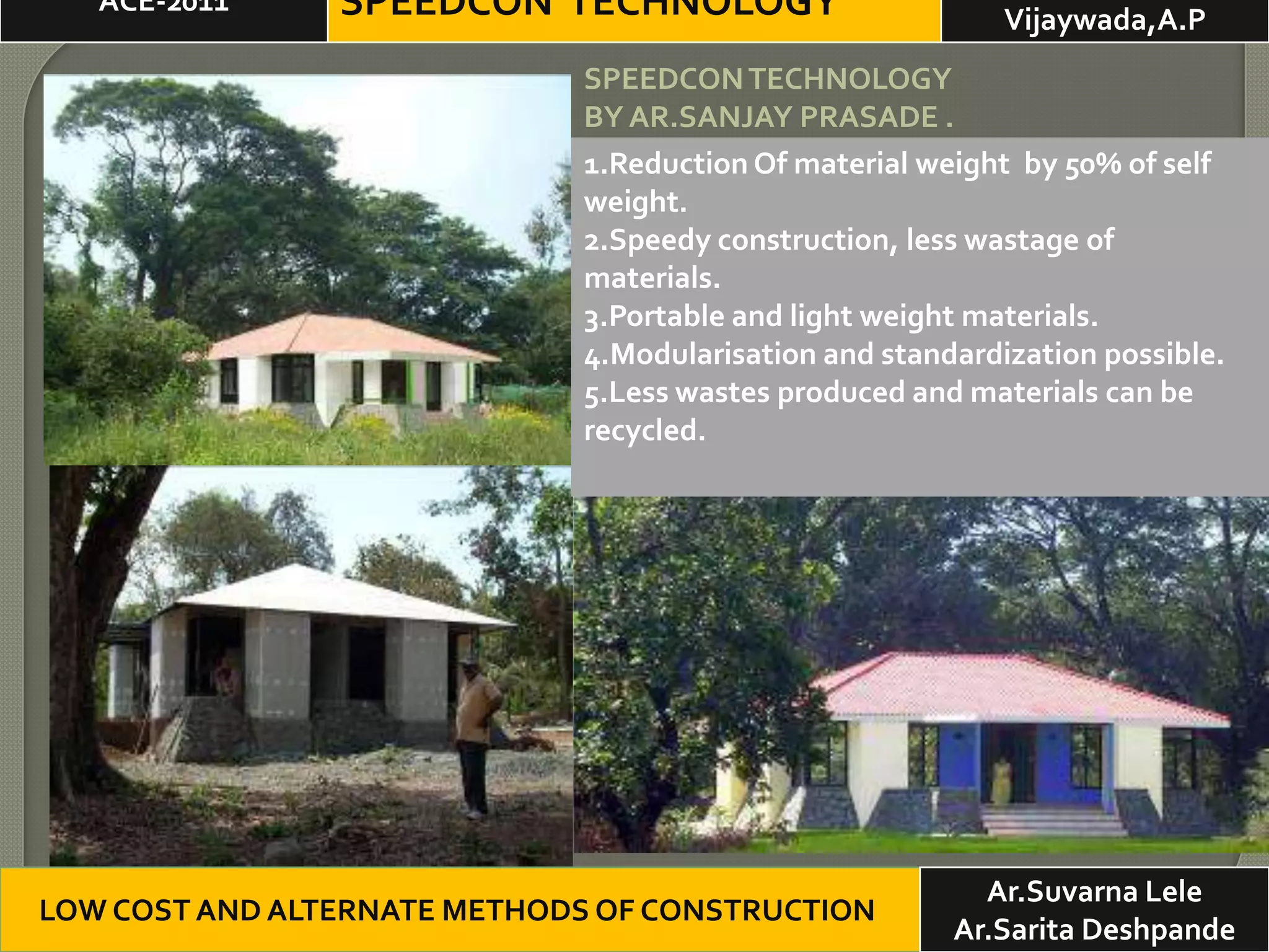 Cost Effective and Alternate construction techniques | PPTX