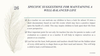 PPT on Mental Health of Students | PPTX