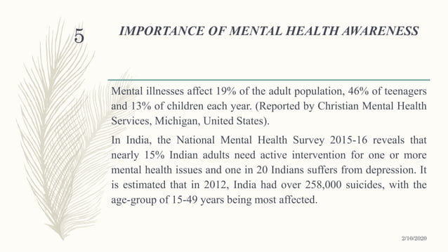 PPT on Mental Health of Students | PPT