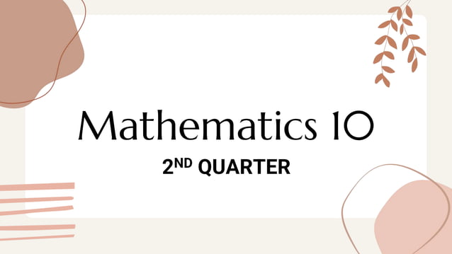 Mathematics | PPTX | Technology & Computing