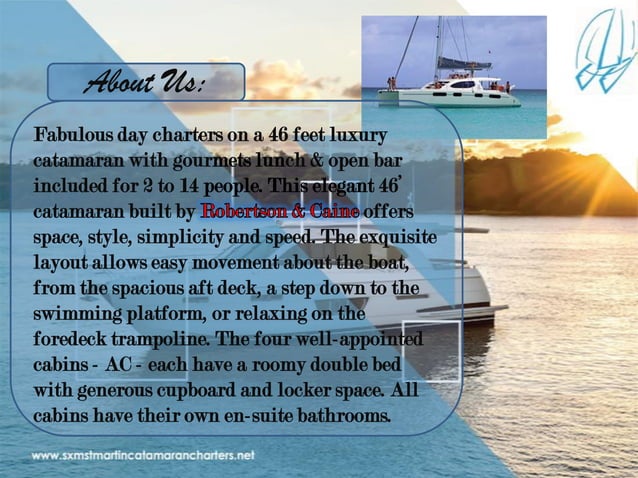 anguilla catamaran charters /anguilla boat charters | PPT
