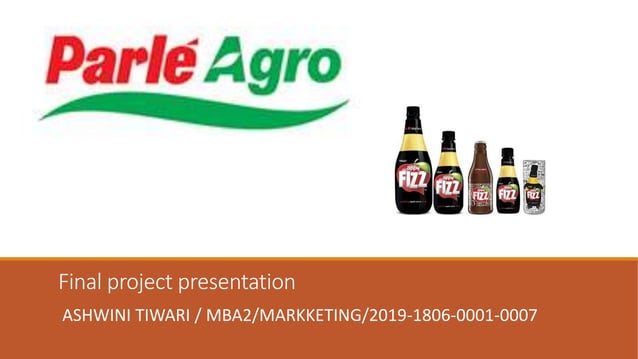 PPT on parle agro appy fizz | PPTX | Agriculture | Industries