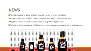 PPT on parle agro appy fizz | PPTX