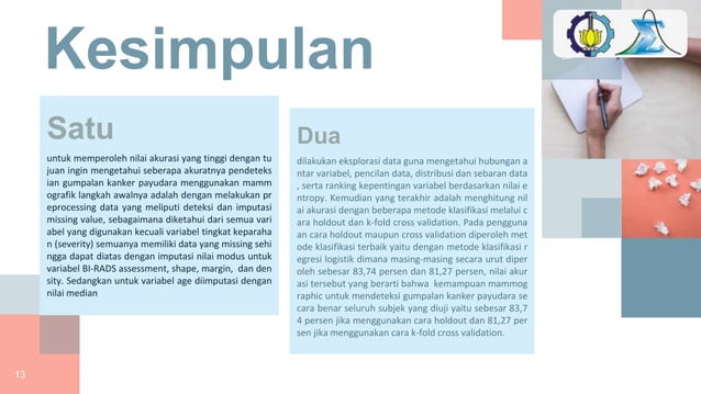 [PPT] Final Project Data Mining A (Maila 06211540000120) | PPTX