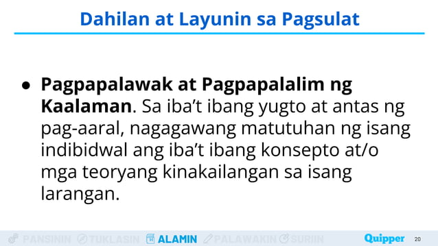PPT_FPL 11_12 Q1 0102_Layunin sa Paglinang ng Kasanayan sa Akademikong ...
