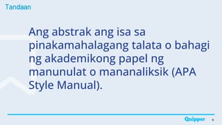 PPT_FPL 11_12 Q1 0302_Mga Uri ng Abstrak.pptx