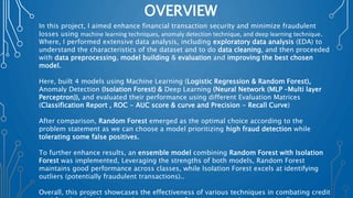 Detecting Credit Card Fraud: An AI-driven Approach | PPTX