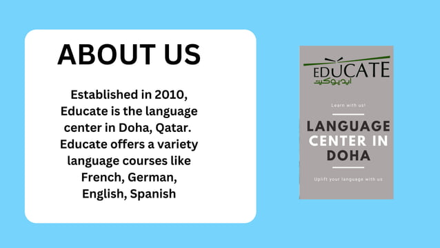 Best French language center in Qatar | PDF