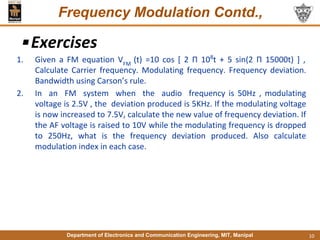Basic Electronics - PPT Frequency Modulation.pdf | Radio Control ...