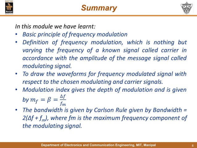 Basic Electronics - PPT Frequency Modulation.pdf