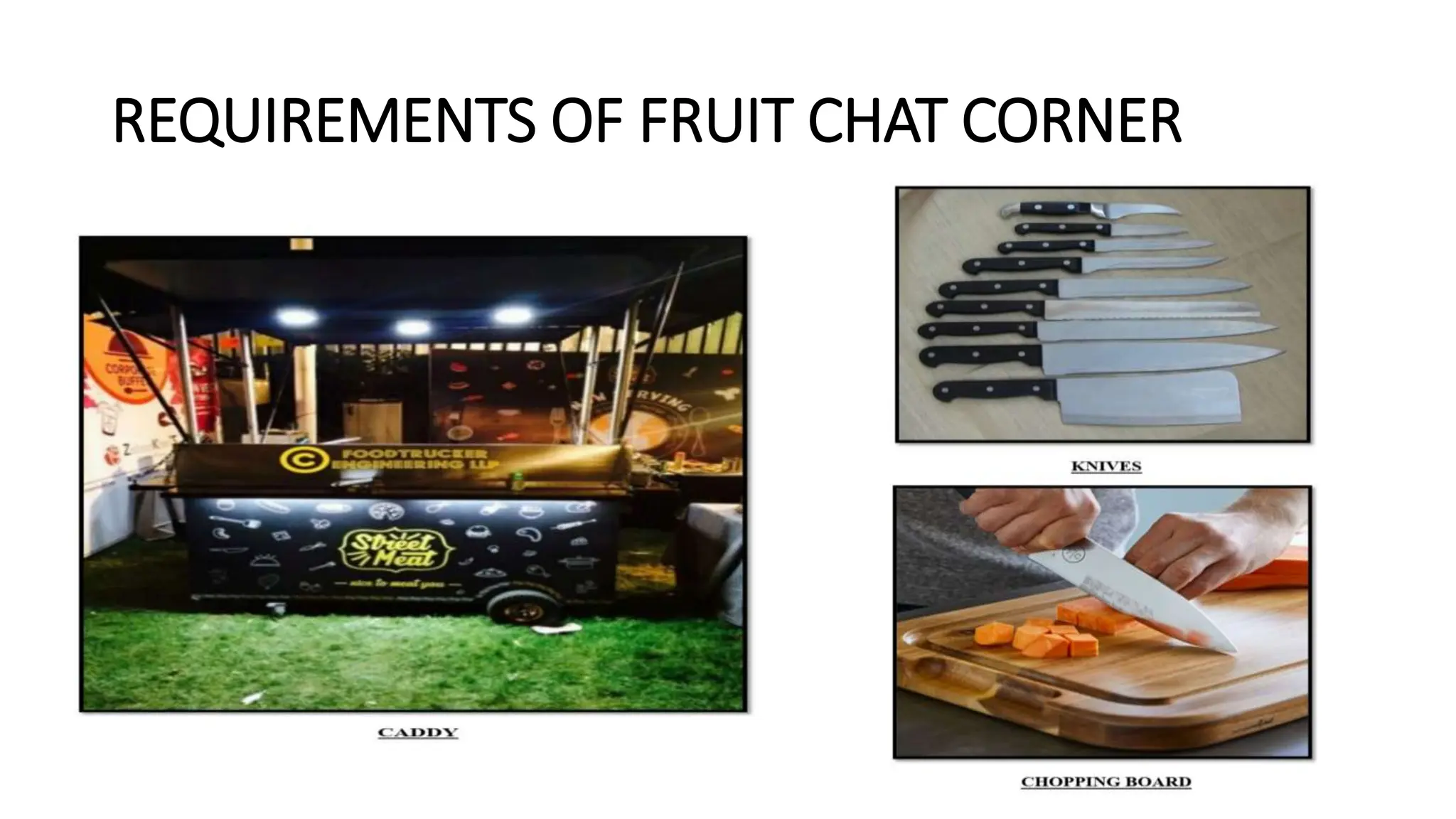 Healthy Fruit chat corner , startup business plan PPT | PPTX