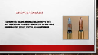 ammunition and its classification | PPTX