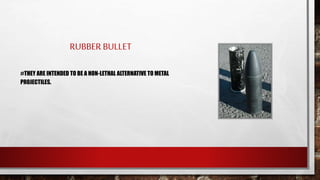 ammunition and its classification | PPTX