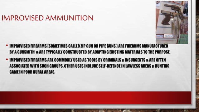 ammunition and its classification | PPTX | Arms & Ammunition ...