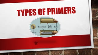 ammunition and its classification | PPTX