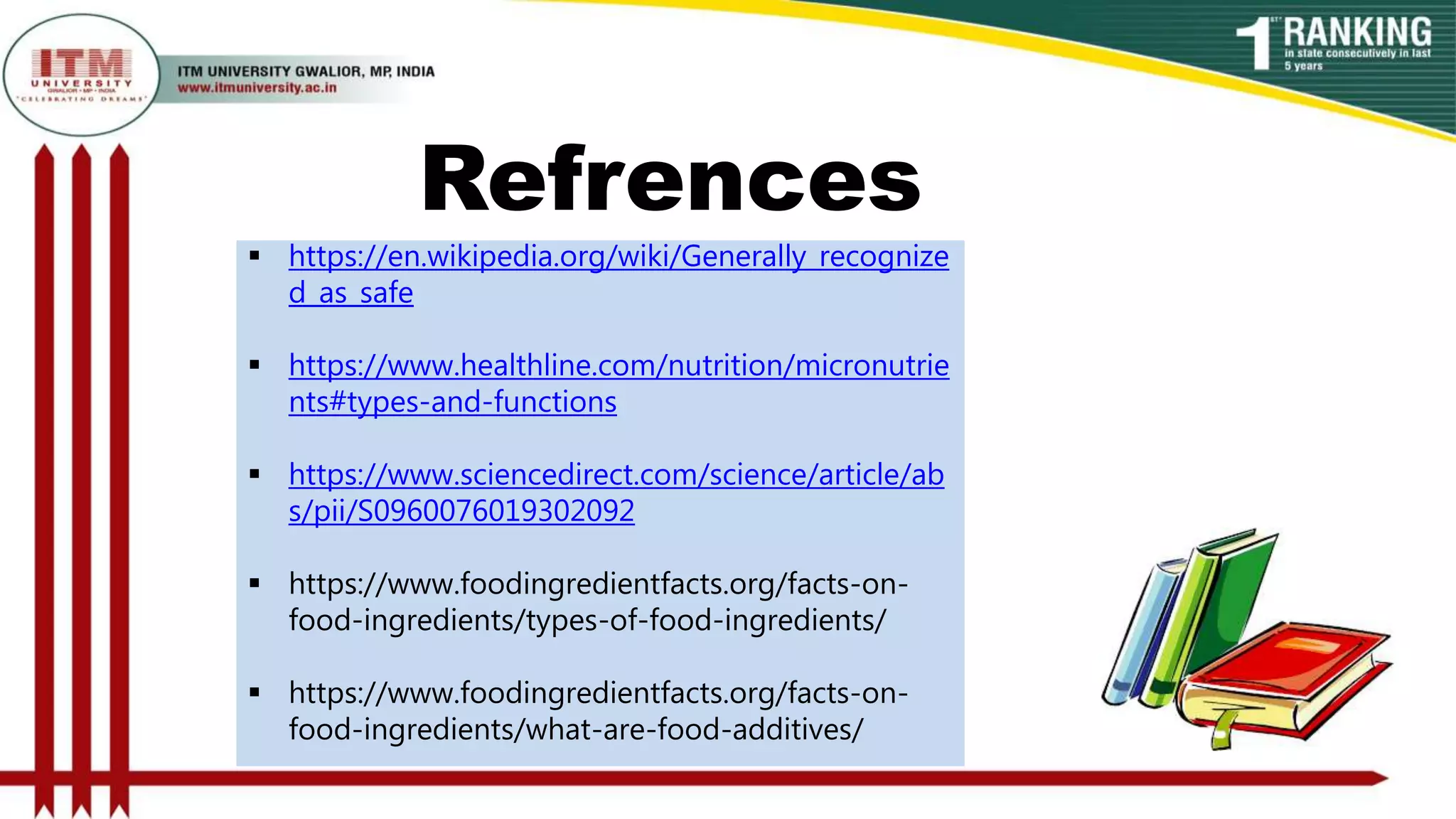 food ingredients and its type | PPTX