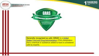 food ingredients and its type | PPTX