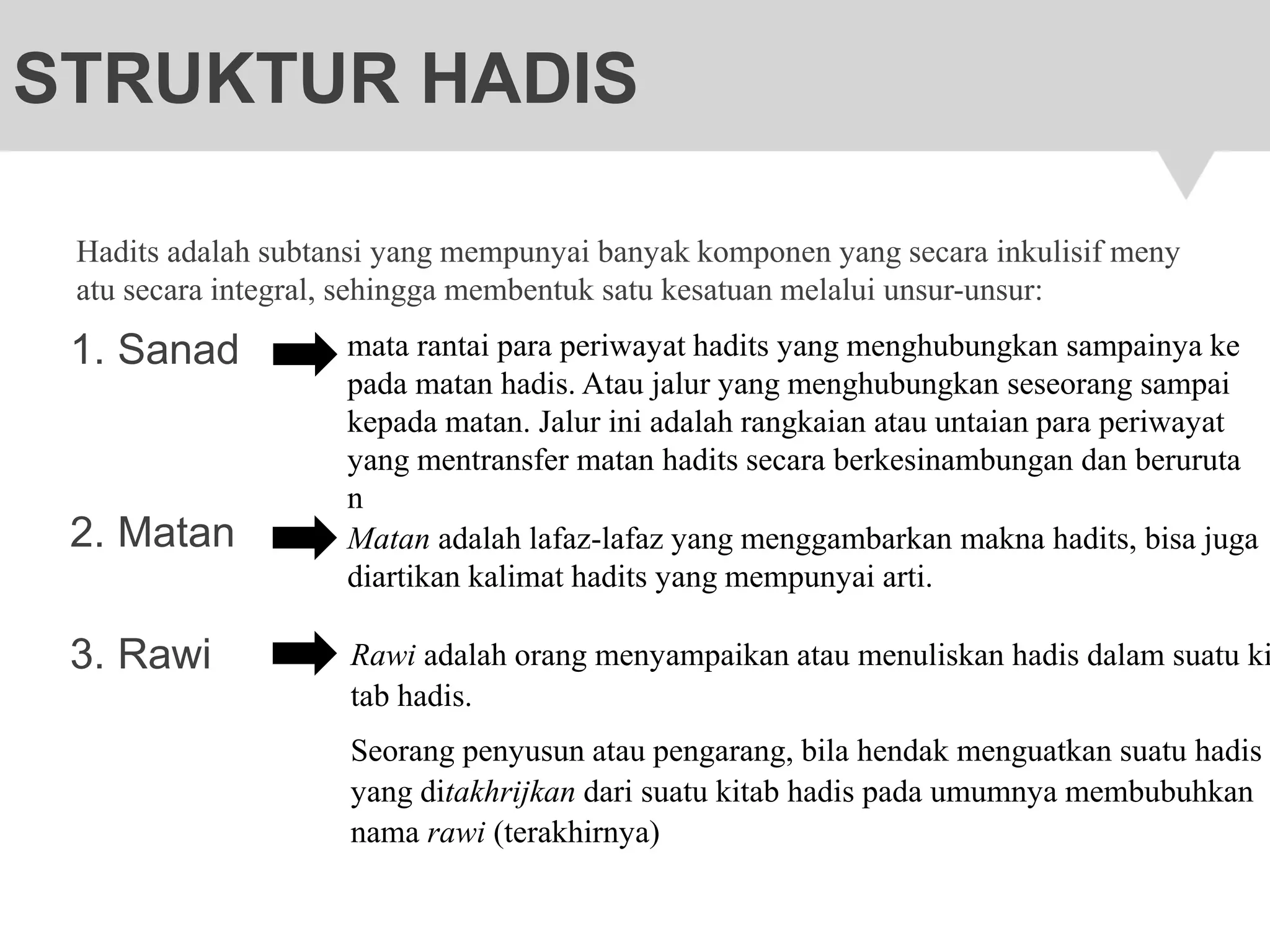 PPT FUAD model penelitian hadist nabi SAW | PPT