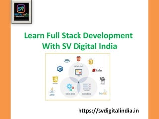 Ppt full stack developer | PPT
