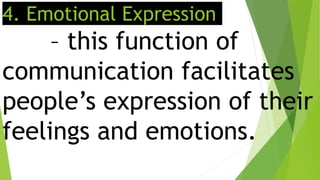 PowerPoint presentation on function on oral communication | PPTX