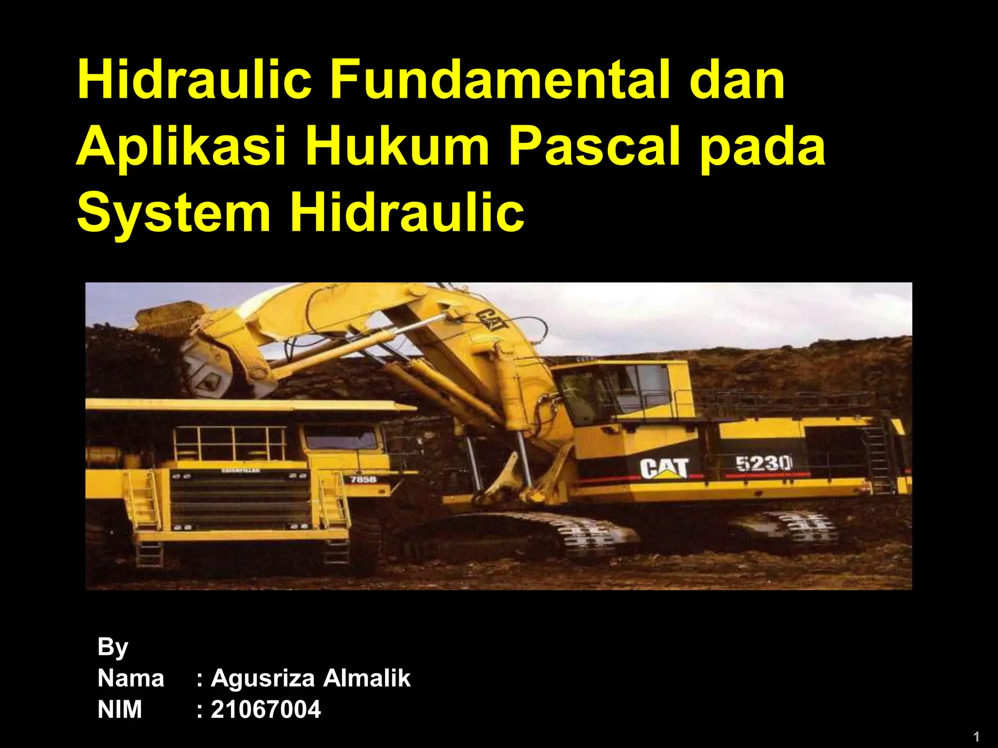 Presentasi Fundamental Hydraulic System_ | PPT