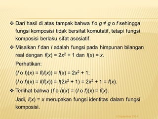 Materi PPT Fungsi komposisi dan fungsi invers | PPT