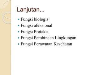 Ppt fungsi dan peran keluarga | PPTX