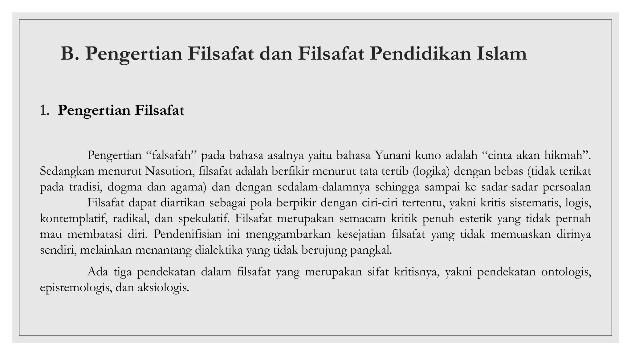 PPT Fungsi Filsafat Pendidikan Islam Terhadap Ilmu Pendidikan Islam.pptx