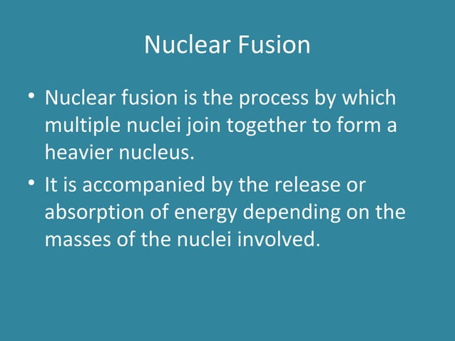 Ppt fusion and_fission_wk4 | PPT