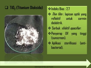 Pembuatan Pelet Bahan Semikonduktor | PPTX