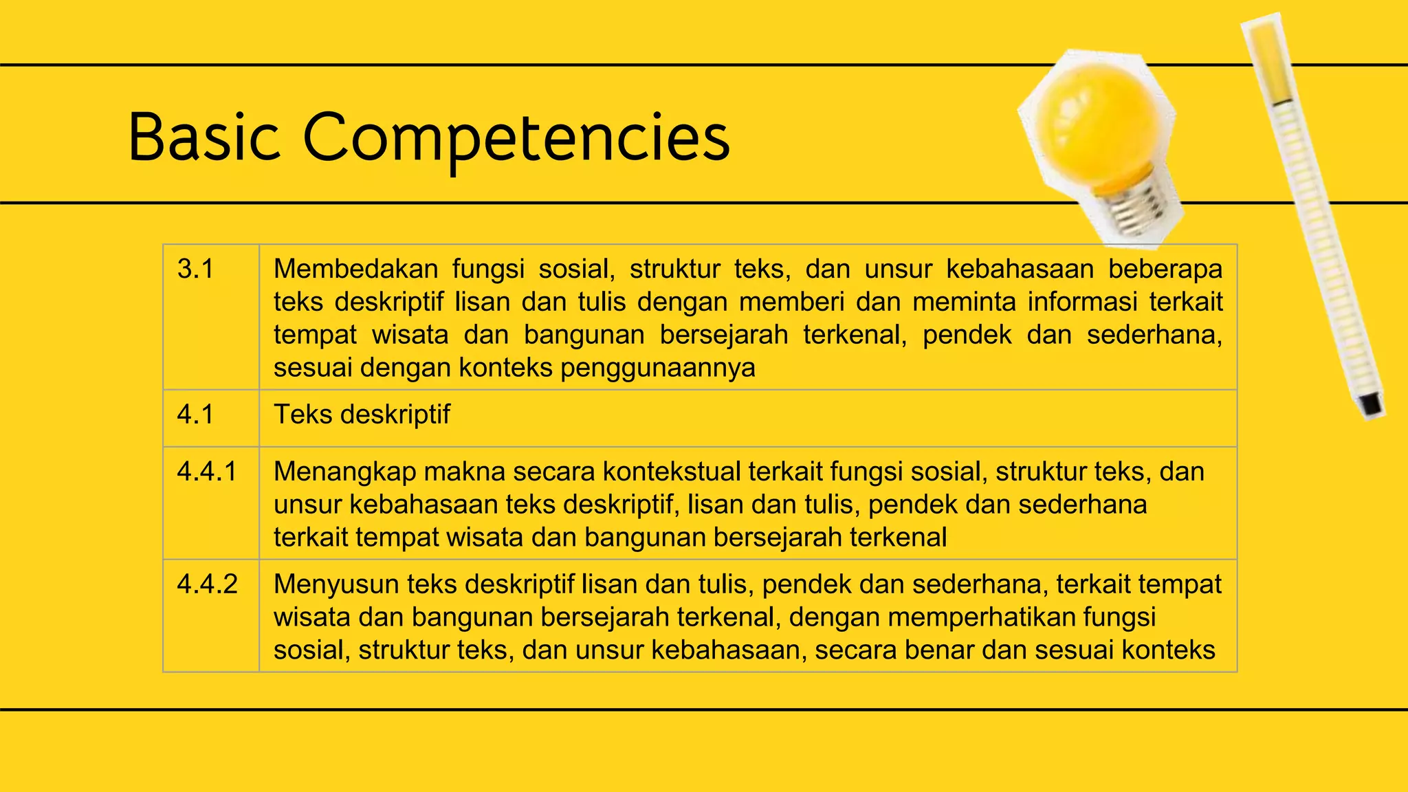 Descriptive Text | PPTX