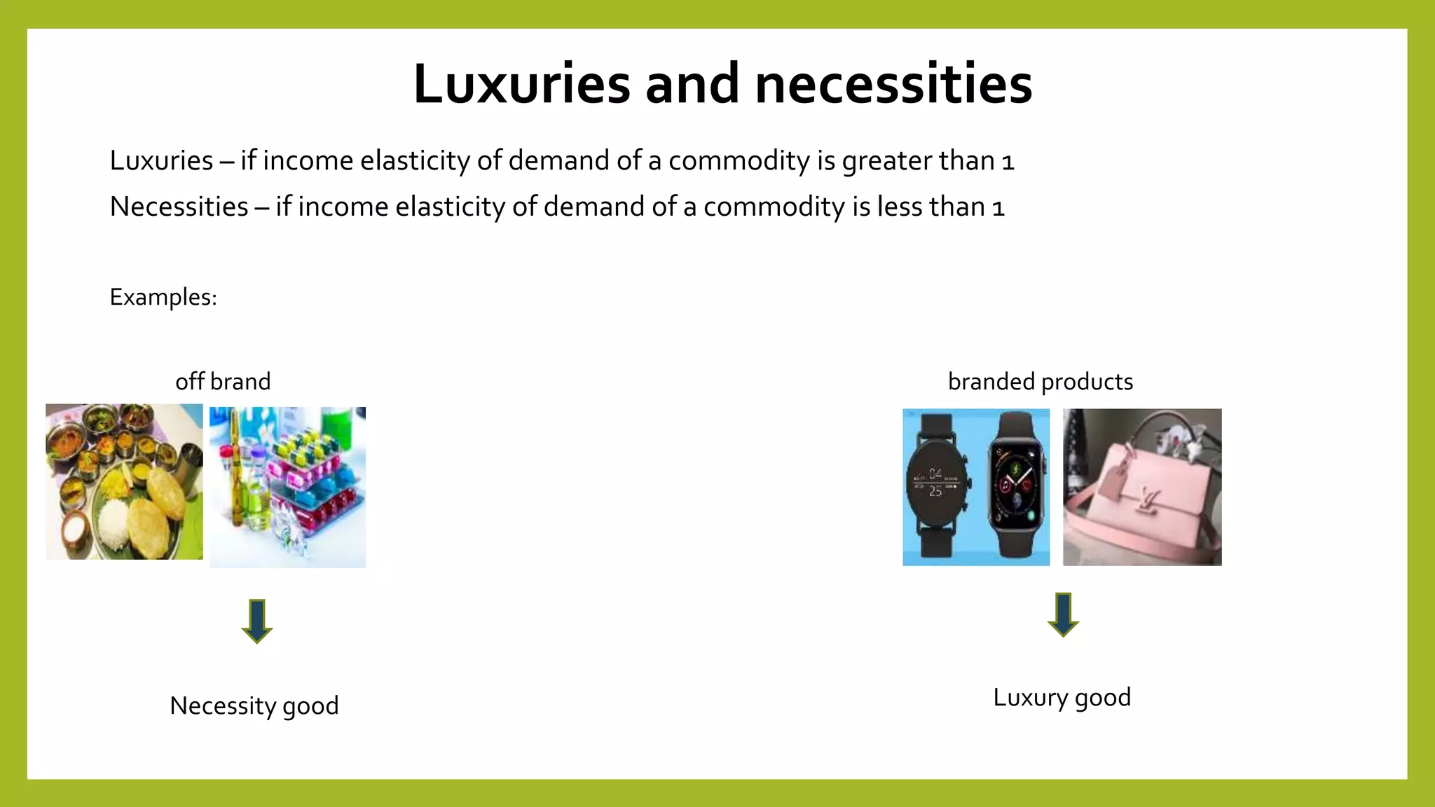 income elasticity of demand | PPTX