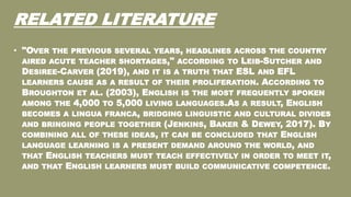 PPT the Grade 8 and the student's language | PPT