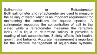 PPT G8Q1W2.pptx tools and equipment used in aquaculture | PPTX