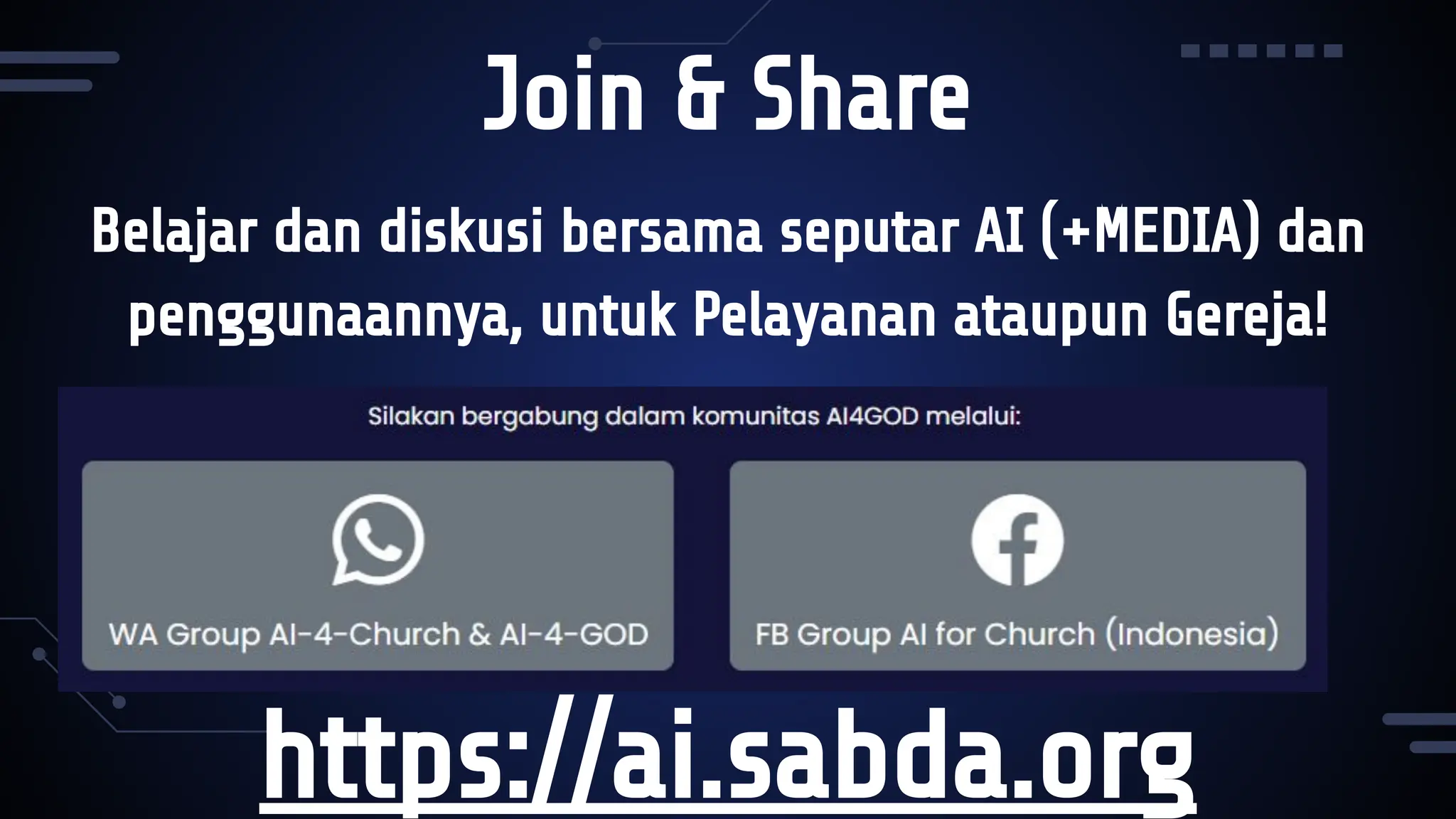 Seminar Seri AI Talks - AI dan Media Kristen | PDF