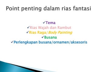 tata rias pengantin dan sewa panggung, tenda dan dekorasi | PPT | Free ...