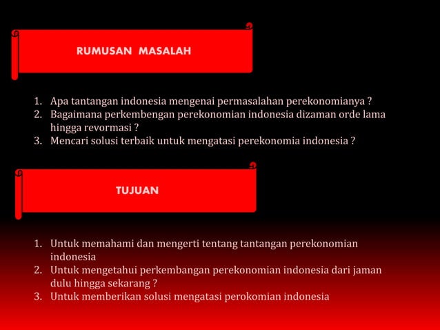 Ppt gambaran dasar perekonomian indonesia | PPTX