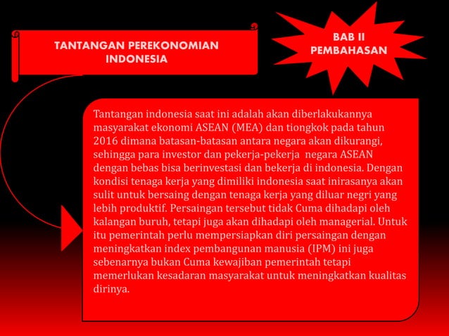 Ppt gambaran dasar perekonomian indonesia | PPTX