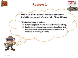 The Redundancy Principle | PPTX | Musicals | Genres