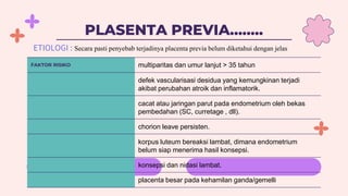 PPT GANGGUAN PERDARAHAN AWAL KEHAMILAN.pptx