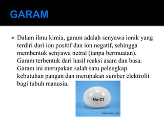 Ppt garam new | PPTX