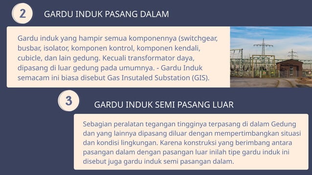 GARDU INDUK KONVENSIONAL ATAU GARDU INDUK LUAR | PPTX